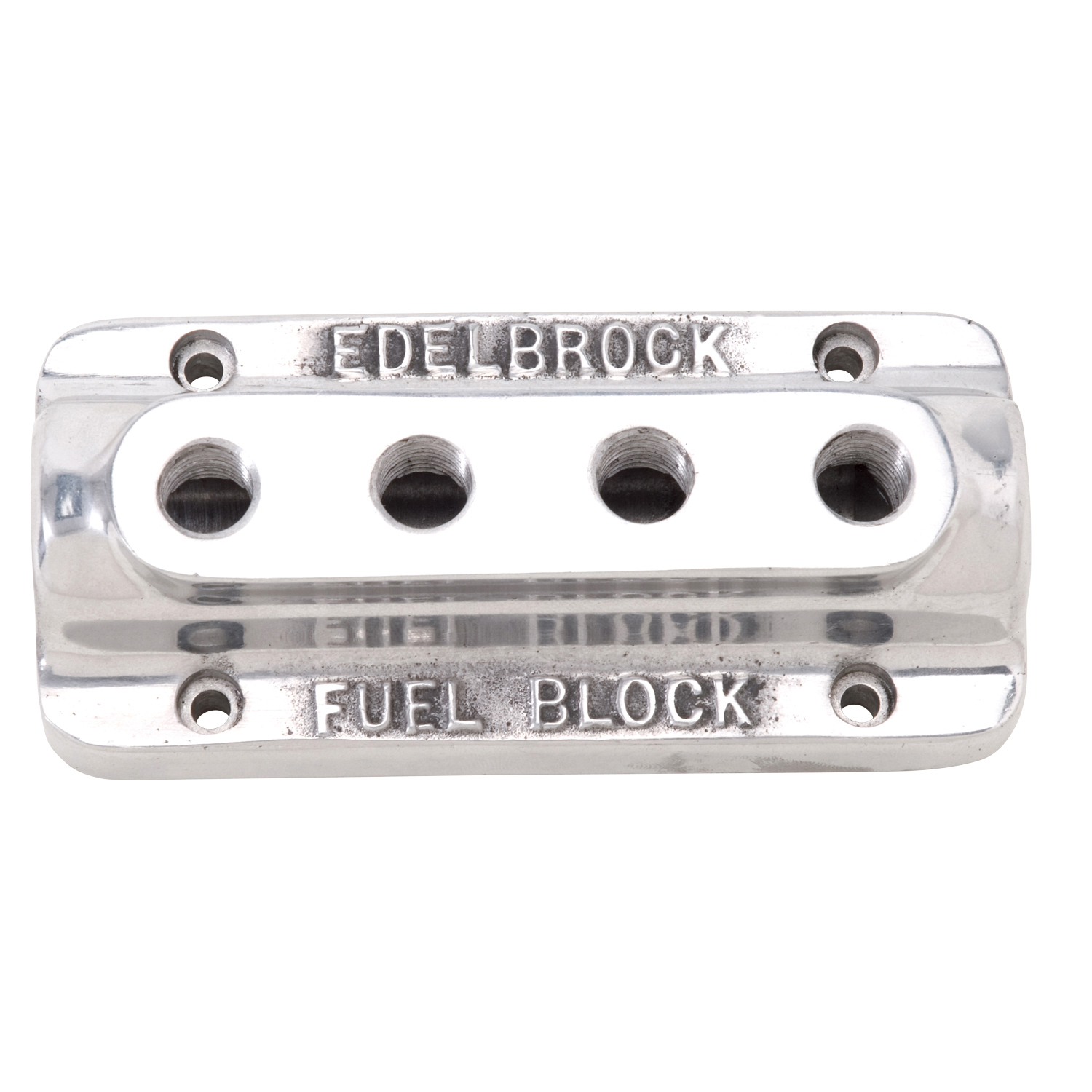 Edelbrock, Fuel Block, Fuel Block Kit, Vintage Series, 12901, Polished ...
