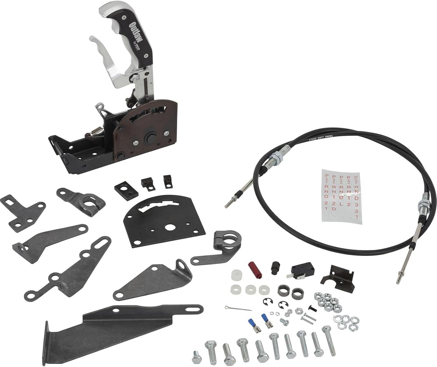 Outlaw Shifter 3-Speed Reverse Shift Pattern without Black-Anodized ...