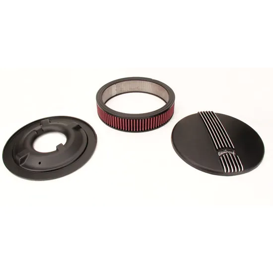 14" Air Cleaner Filter with Drop Base Classic Series Round Cast 3 ...